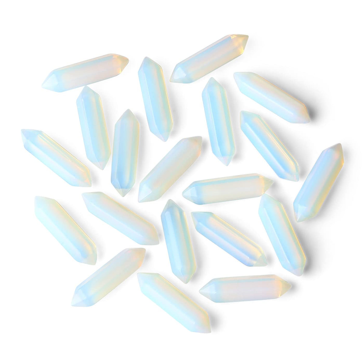 ZHIYUXI opalite healing crystals set