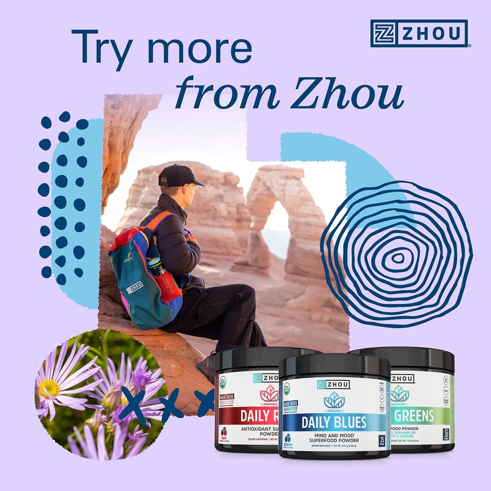 Zhou Daily Blues multivitamin for women