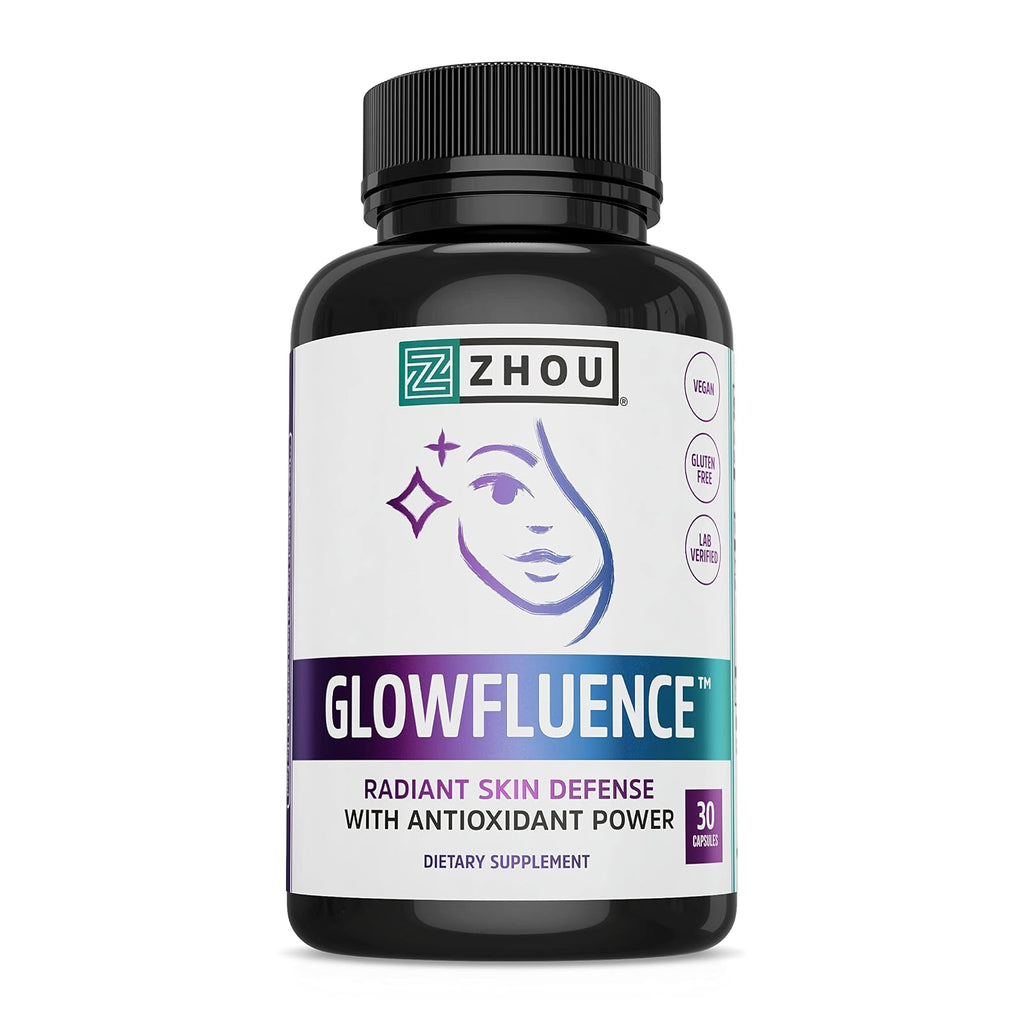 Zhou Glowfluence vegetarian multivitamins