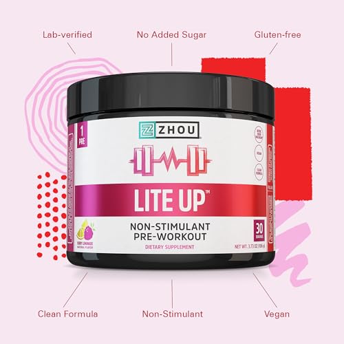Zhou Lite Up for workout energy