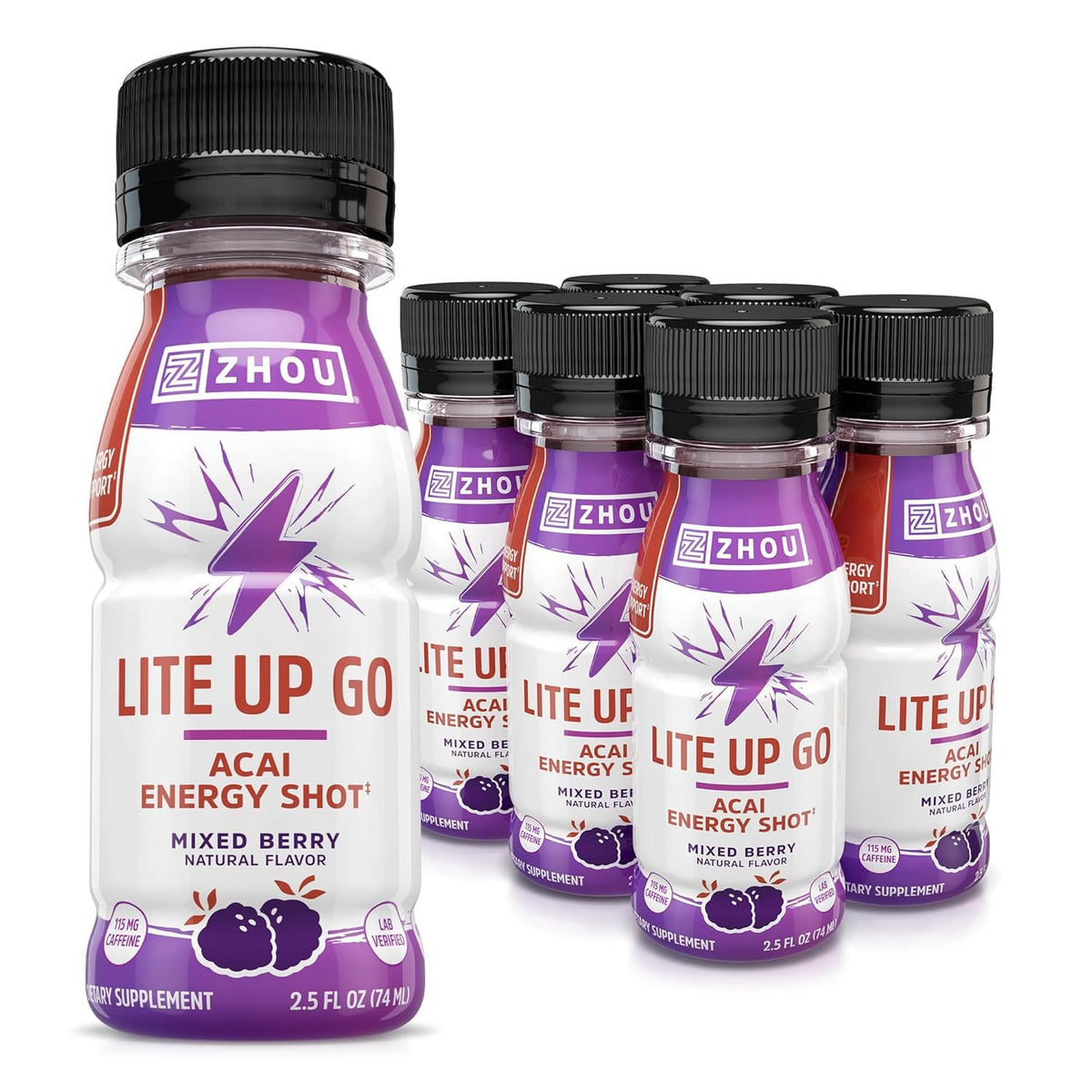 Zhou Lite Up Go Juice energy shot
