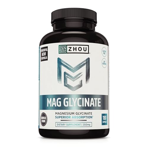 Zhou magnesium glycinate capsules for relaxation