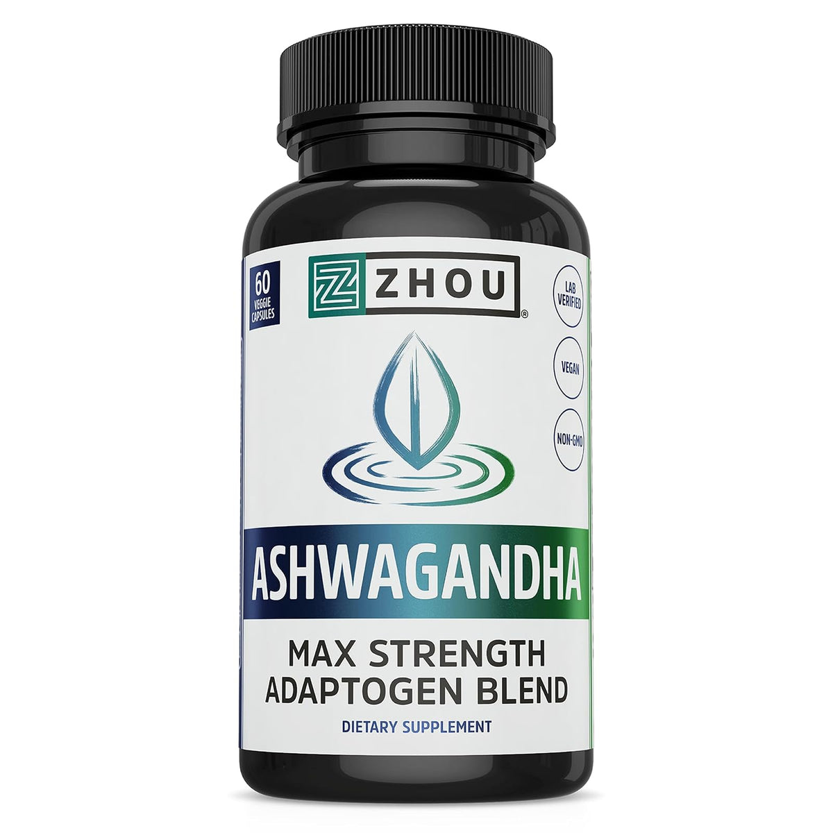 Zhou Nutrition ashwagandha capsules for stress relief