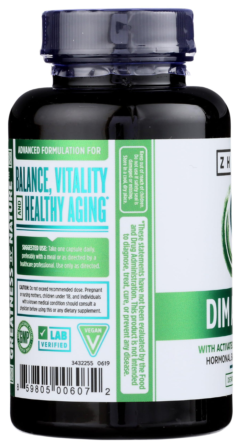 Zhou Nutrition Dim multivitamins for energy