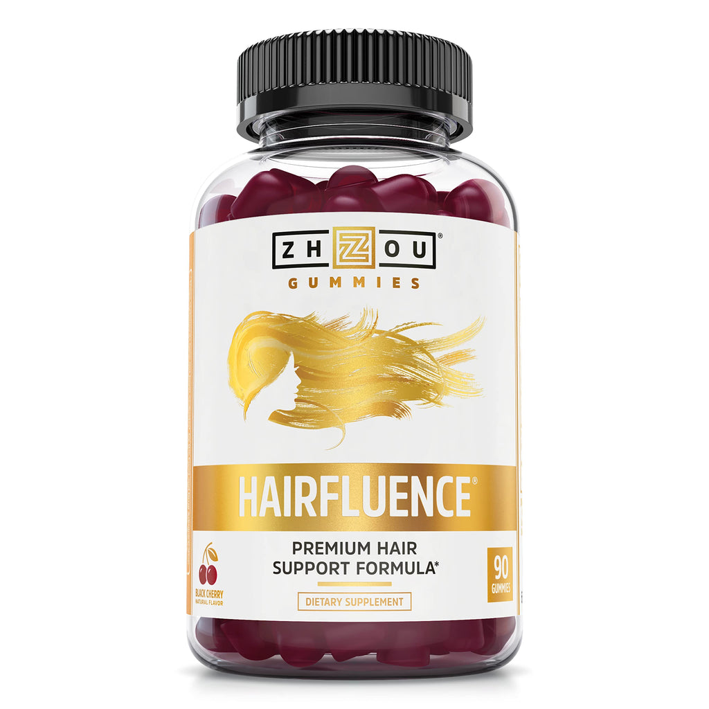 Zhou Nutrition Hairfluence gummies for hair growth