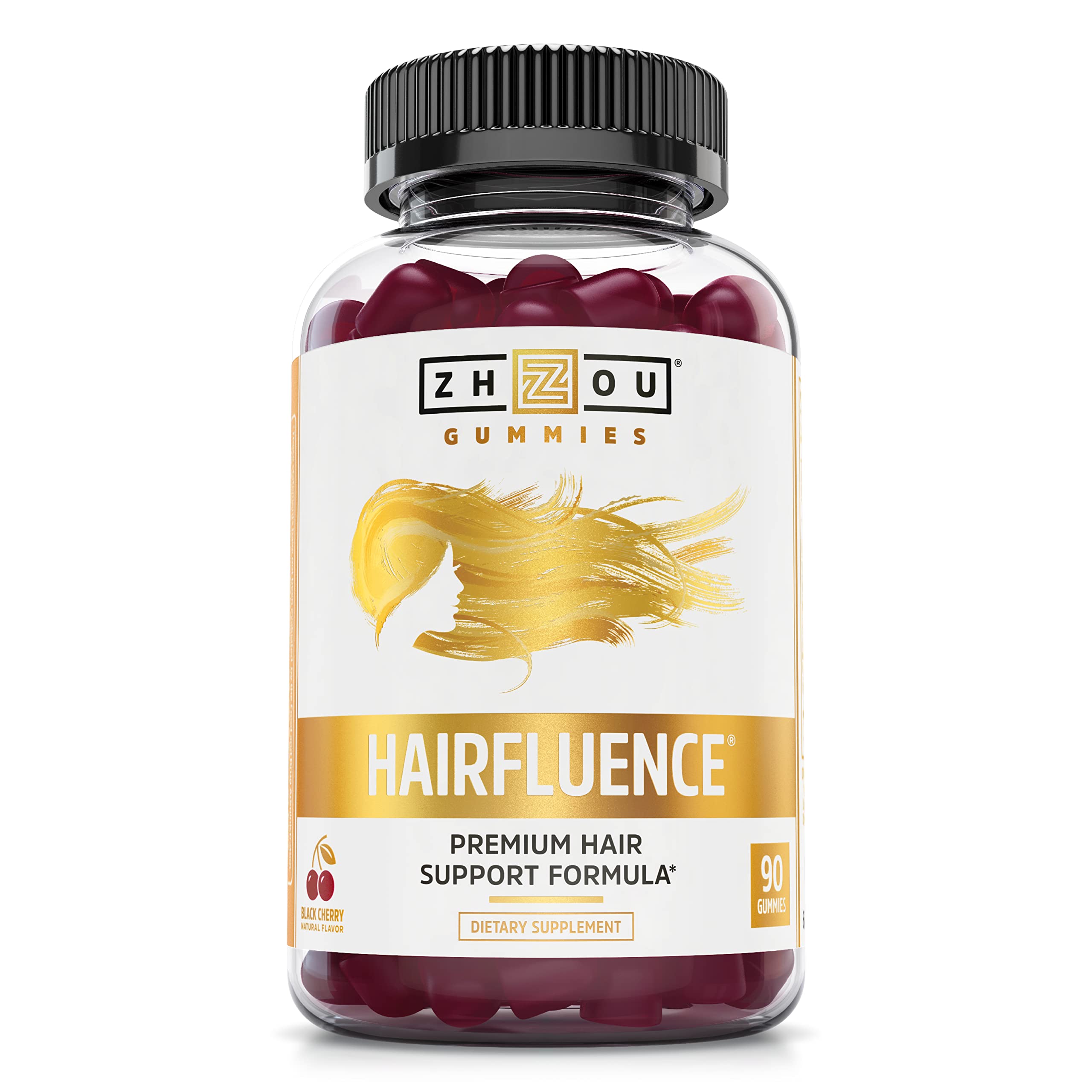 Zhou Nutrition Hairfluence gummies for hair growth