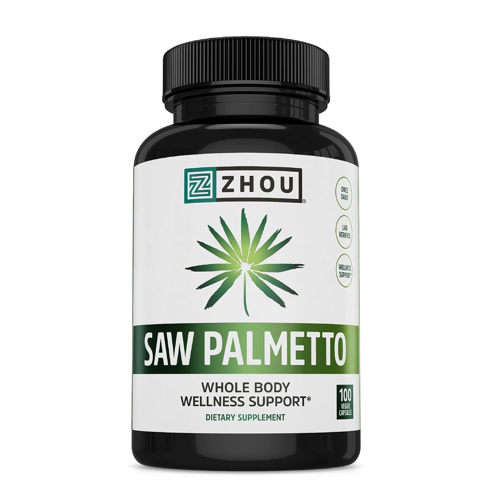 Zhou saw palmetto vegetarian capsules