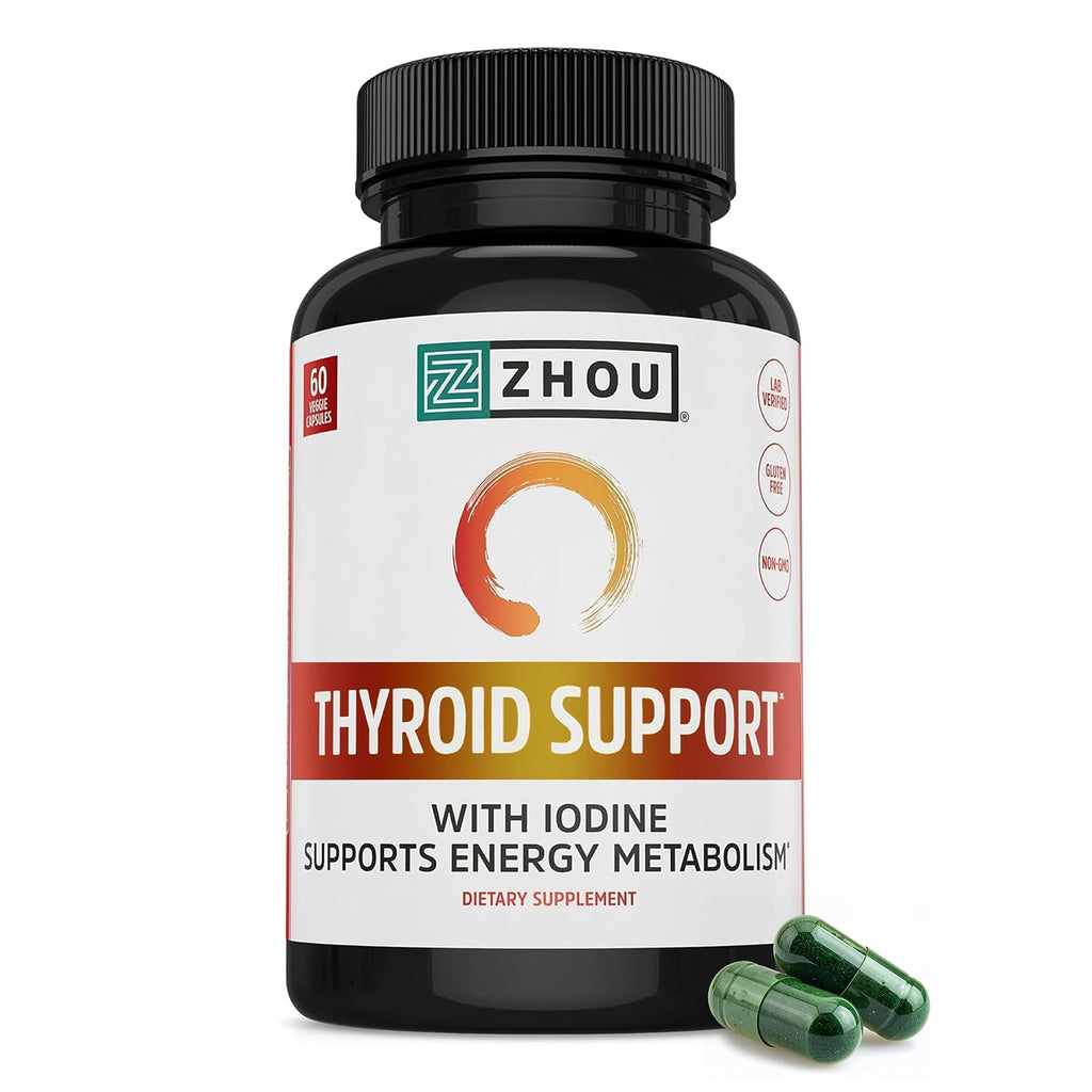 Zhou thyroid support veggie capsules
