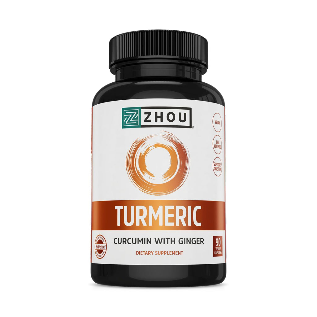 Zhou turmeric curcumin veggie capsules