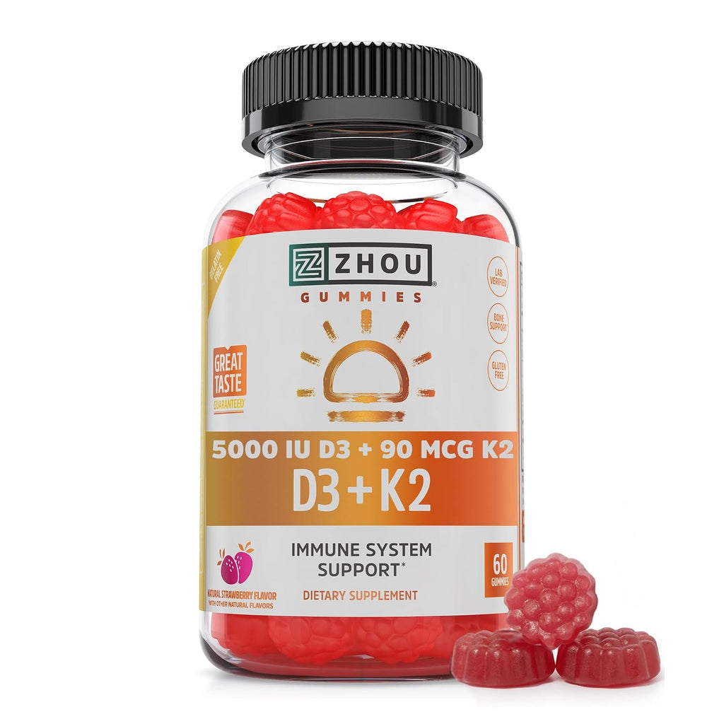 Zhou vitamin D3 K2 gummies