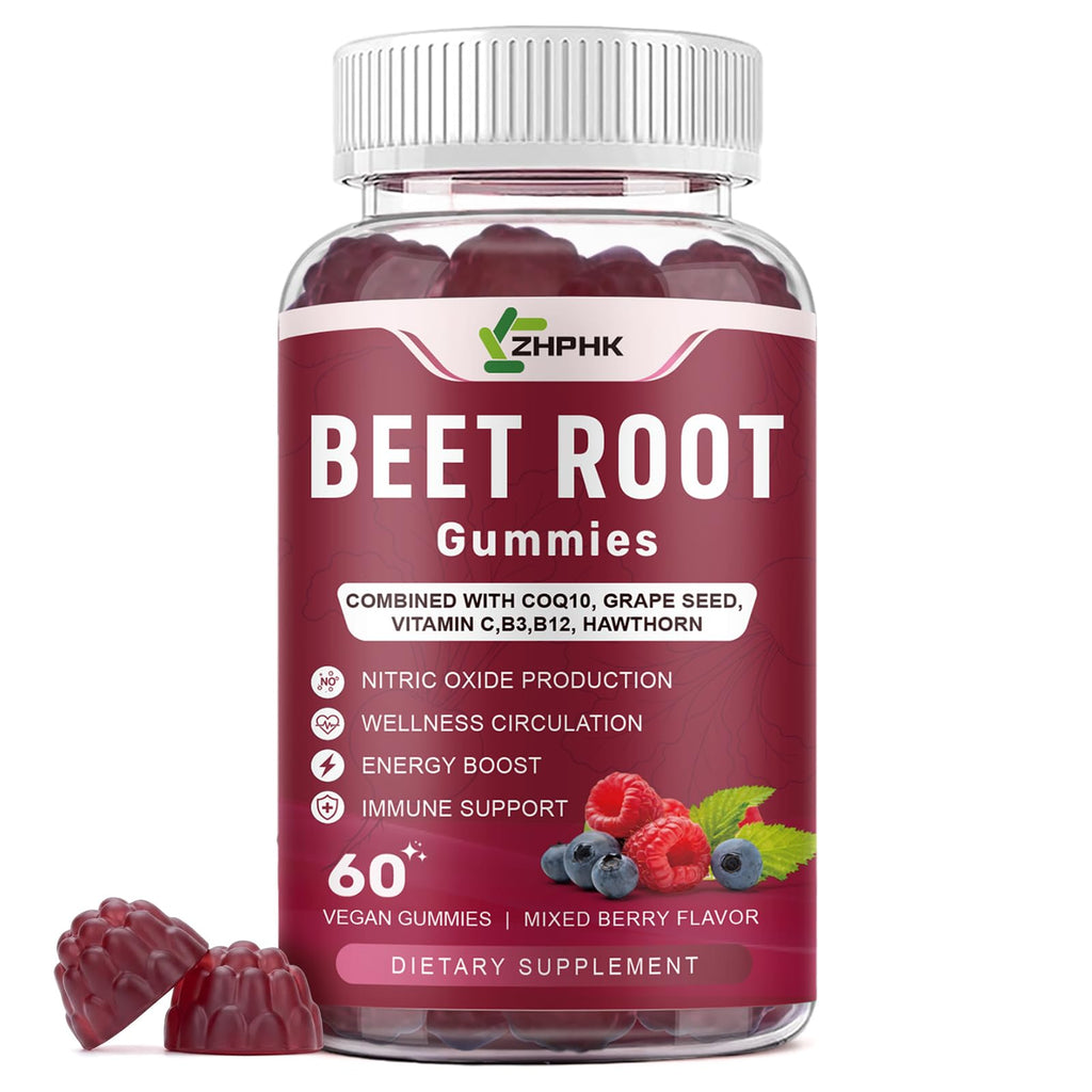 ZHPHK beetroot gummies for energy