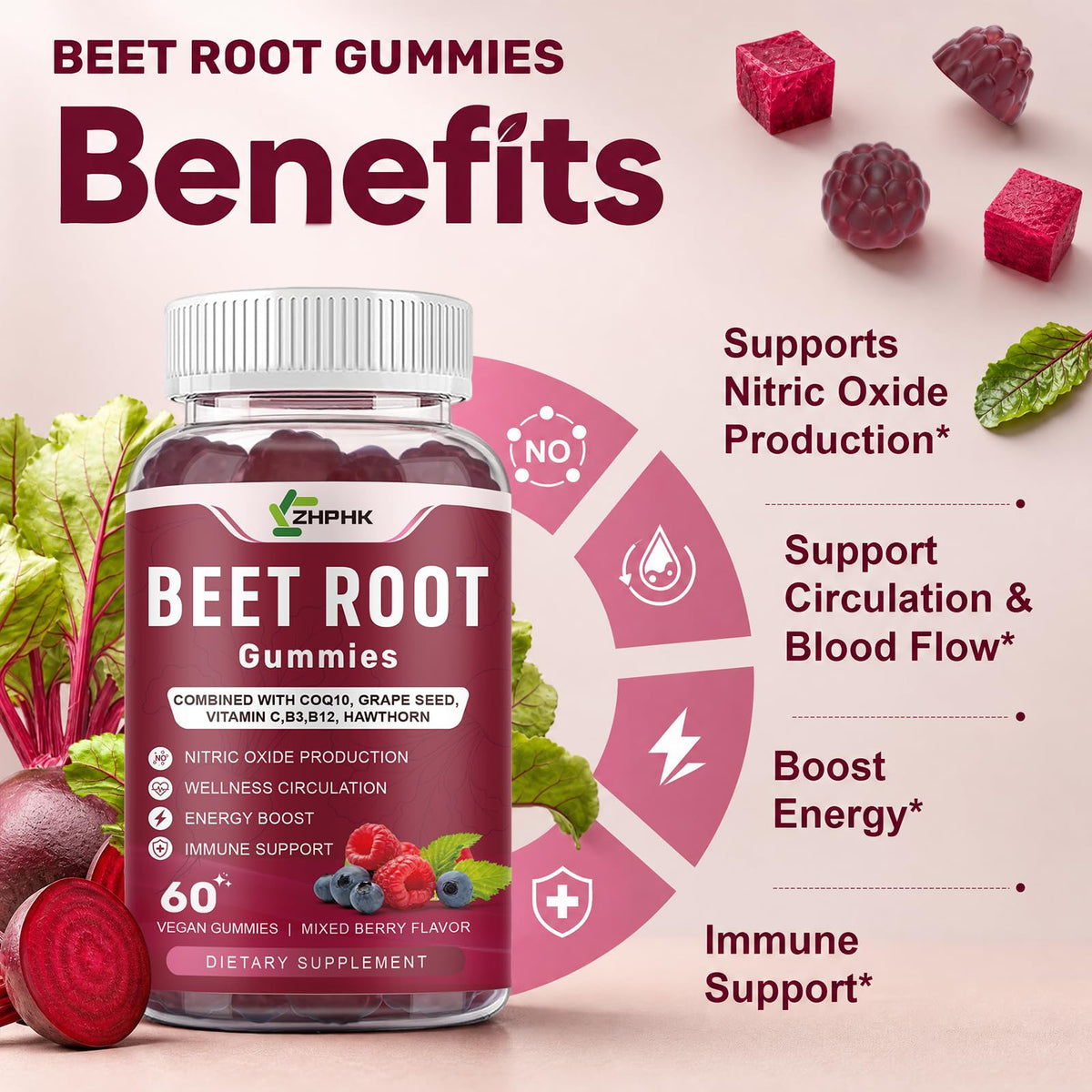 ZHPHK gummies for heart health