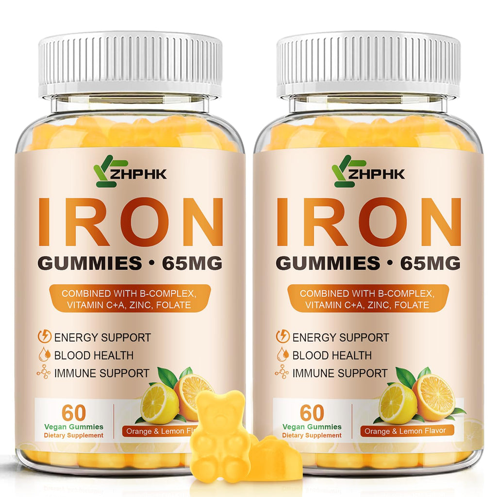 ZHPHK iron gummies for energy