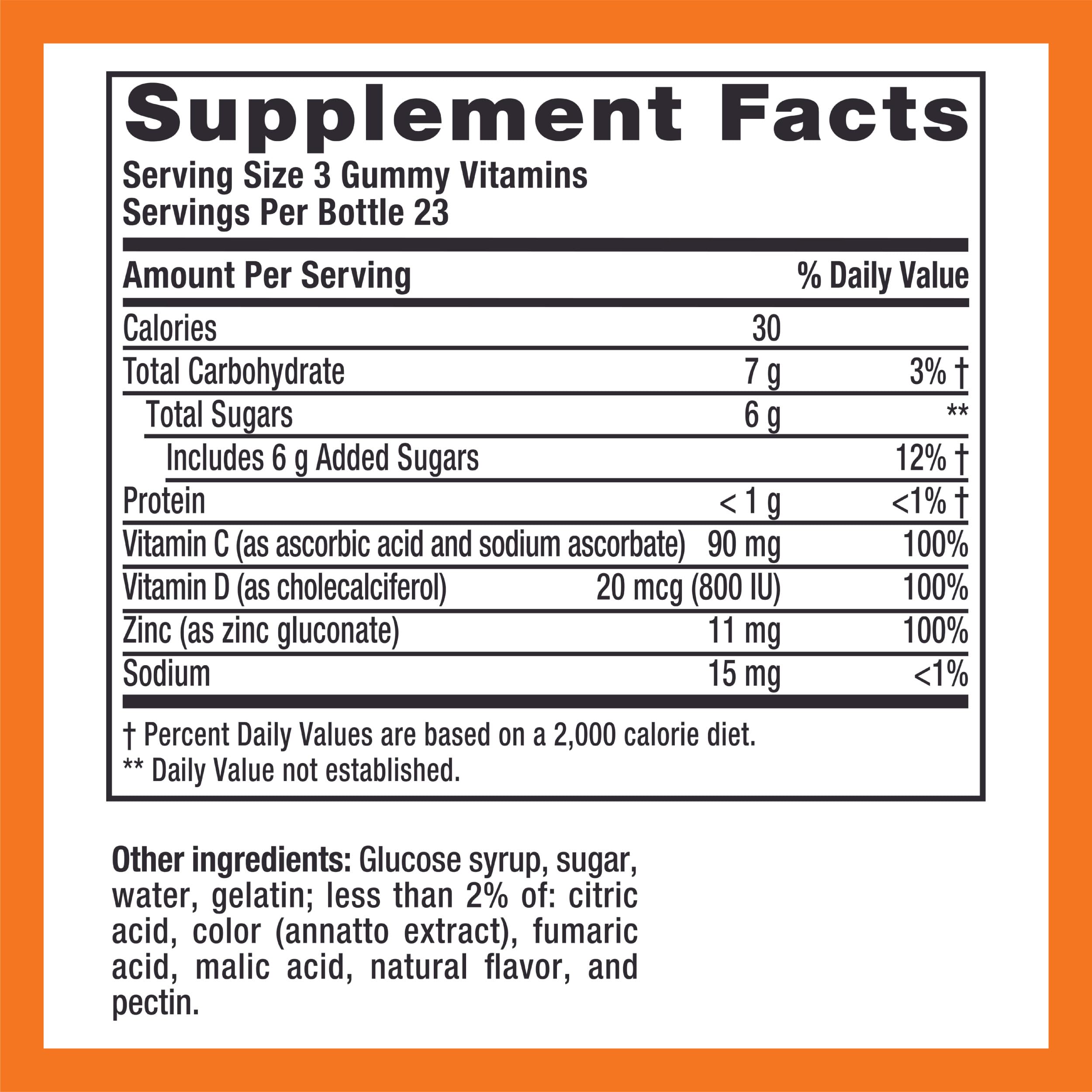 Zicam blended supplements for vitality