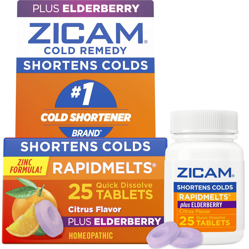 Zicam elderberry rapid melts