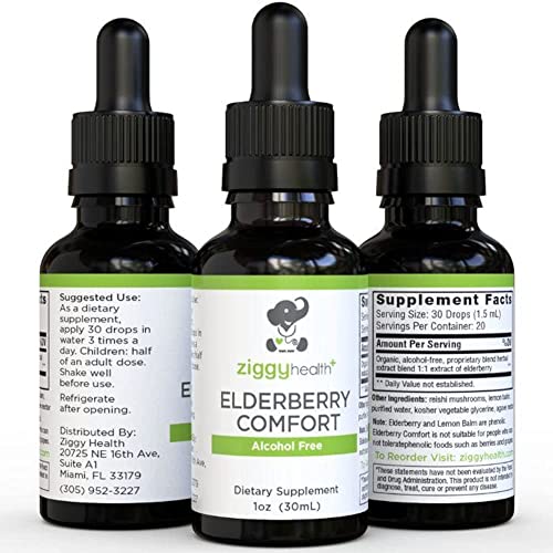 Ziggy Health elderberry extract for colds