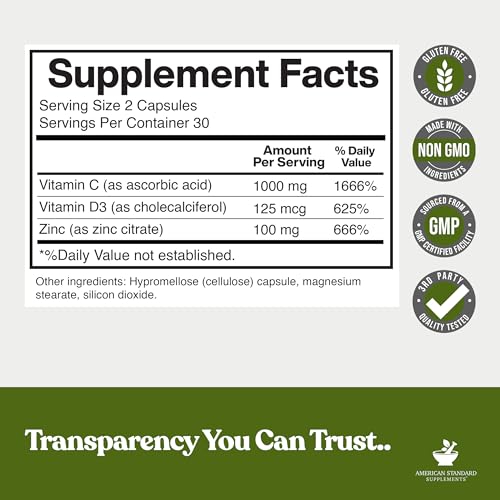 Zinc 100mg for immune support