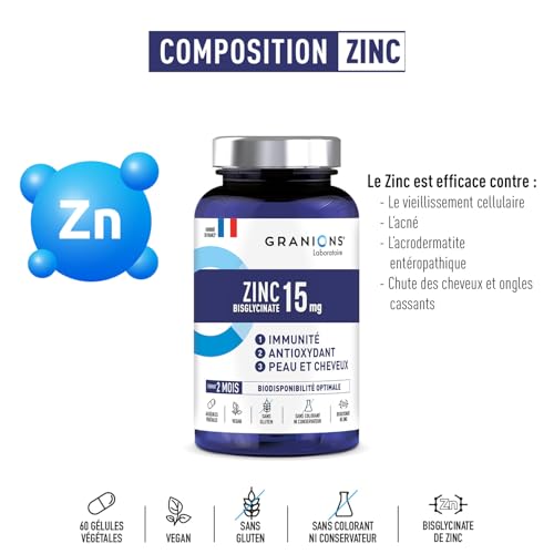 Zinc 15 mg for daily wellness