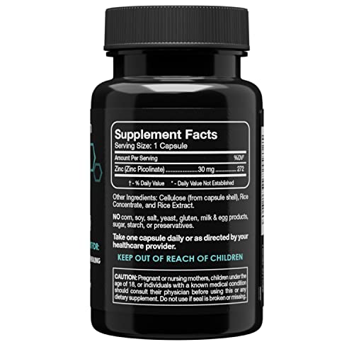 zinc 30 mg for immune support