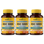 Zinc 50 mg capsules for immunity