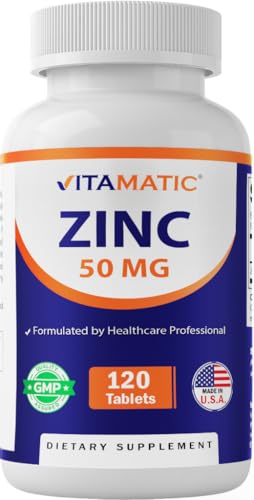 Zinc 50 mg tablets for skin health