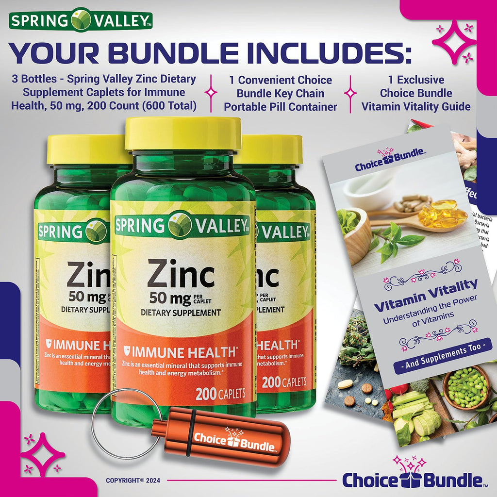 Zinc 50mg for daily wellness