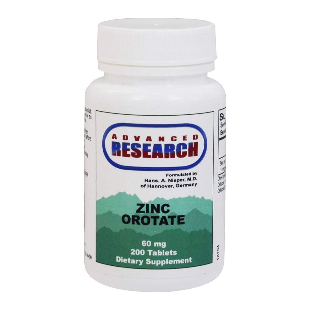 Zinc 60 mg dietary supplement