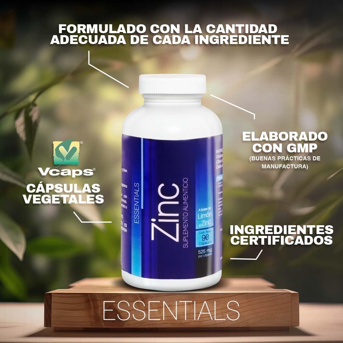 Zinc 600mg for daily wellness