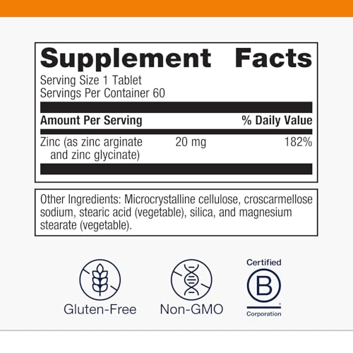 Zinc A.G. chelates for better absorption