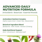 Zinc and ALA for metabolic support
