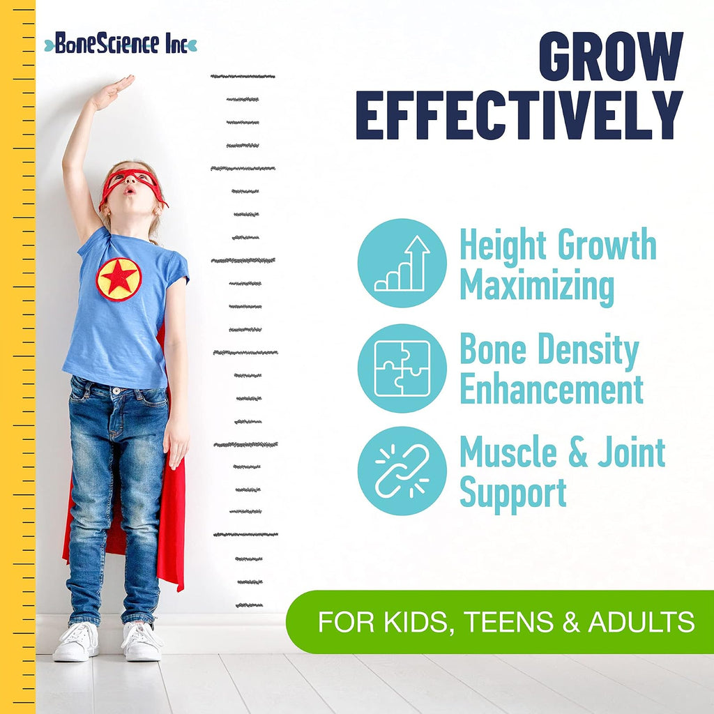 Zinc and amino acids for height increase