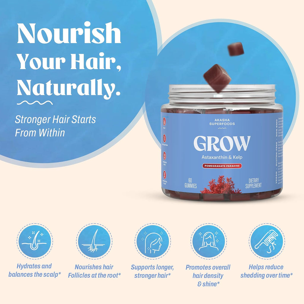 Zinc and astaxanthin beauty gummies