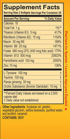 zinc and b-vitamins for energy