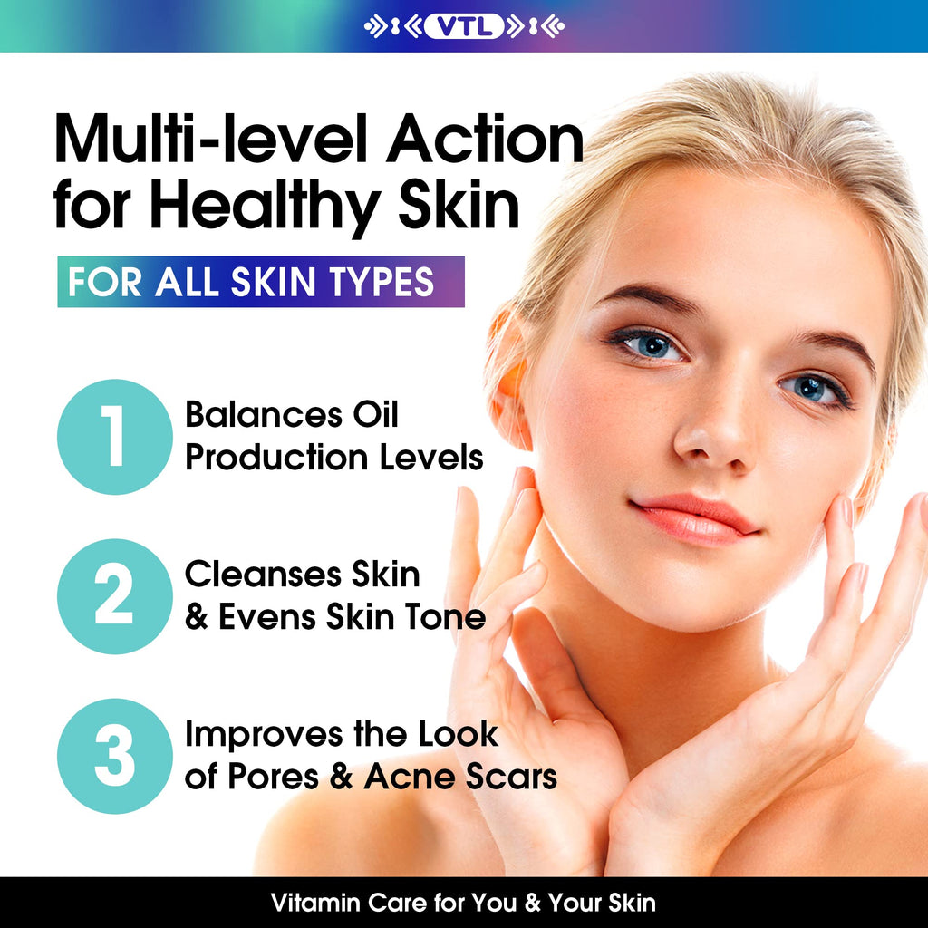 Zinc and Biotin for healthier skin