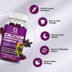 zinc and calcium gummies for immune support