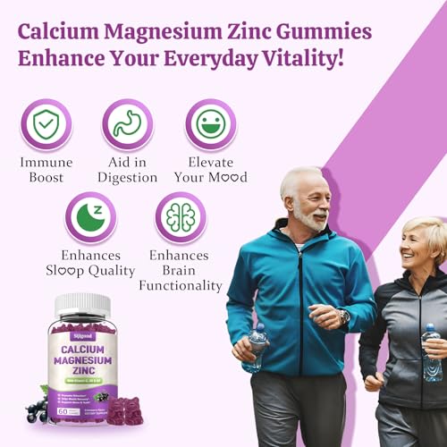 zinc and calcium gummies for immunity
