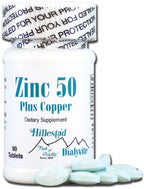 Zinc and copper tablets for health