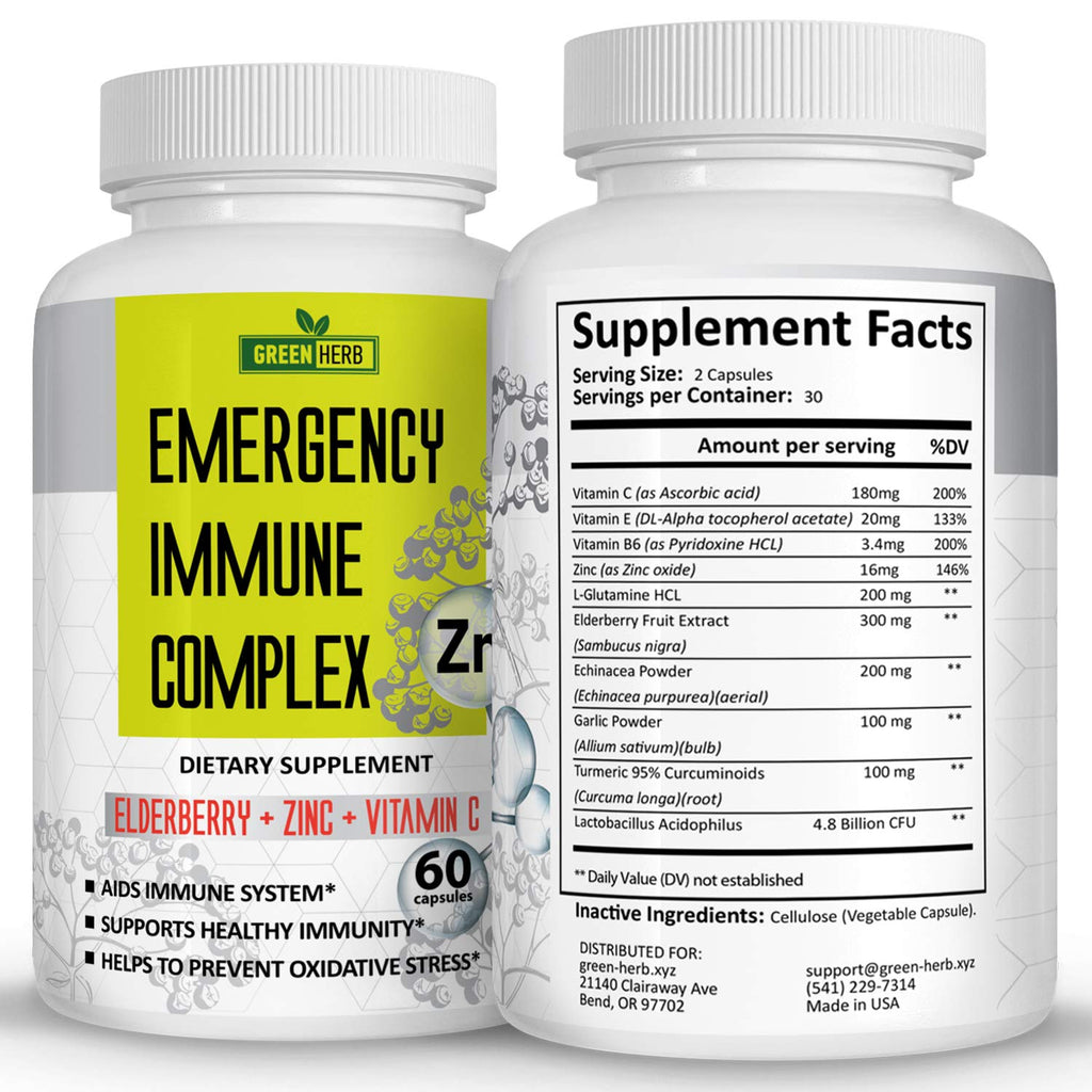 Zinc and echinacea for immunity