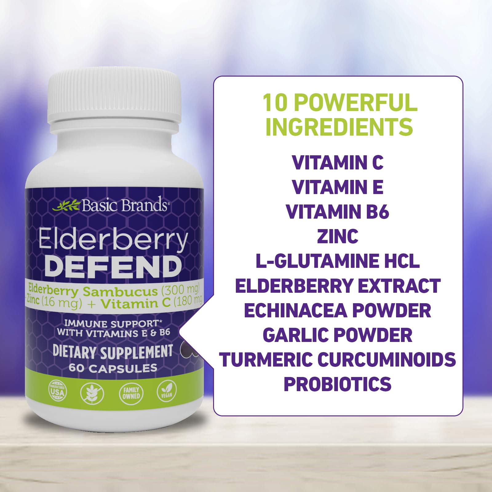 Zinc and echinacea for wellness