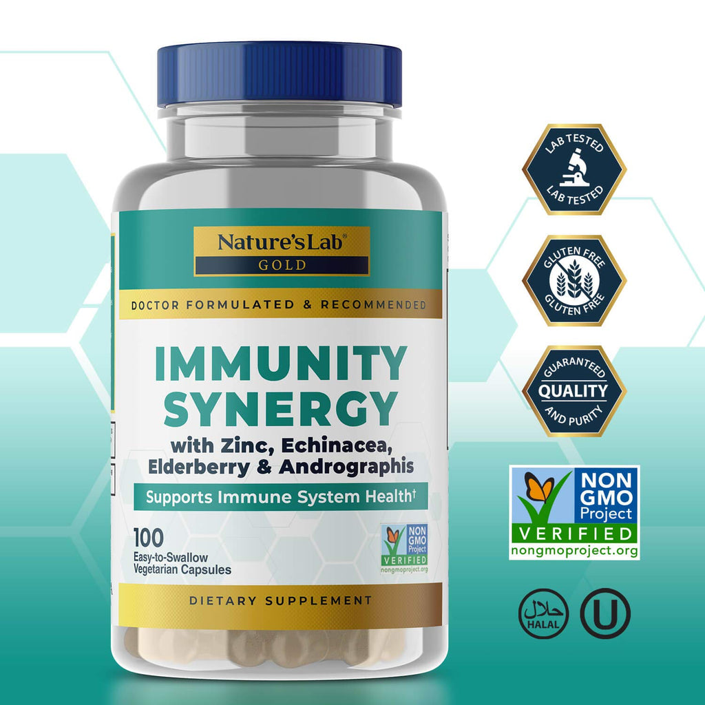 Zinc and echinacea immune booster