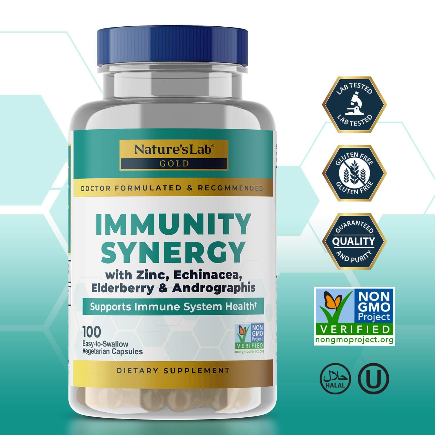 Zinc and echinacea immune booster