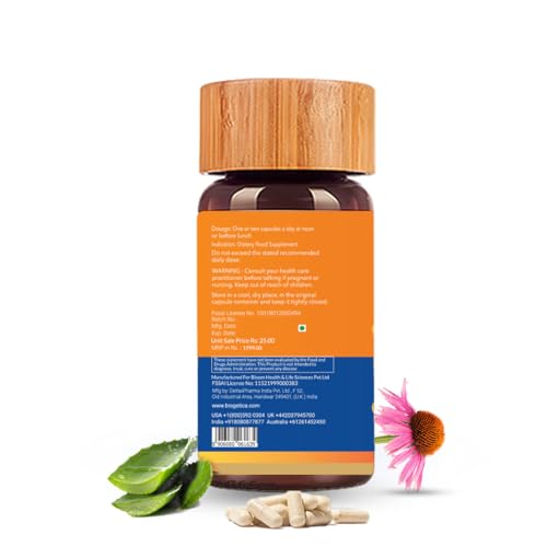 Zinc and Echinacea wellness support capsules