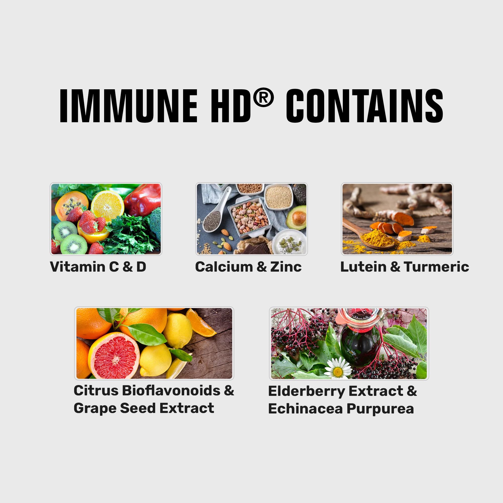 Zinc and elderberry for immune strength
