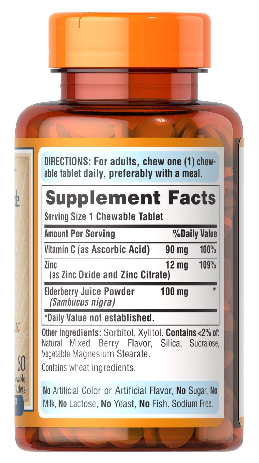 Zinc and elderberry for wellness