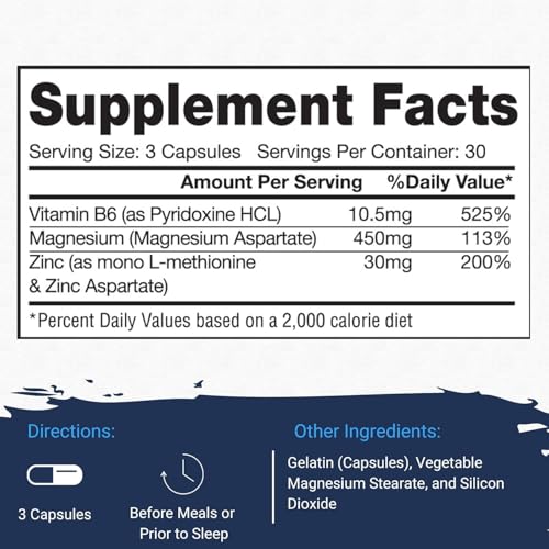 Zinc and magnesium for better sleep