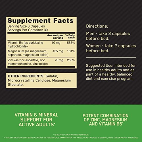 Zinc and magnesium for muscle recovery