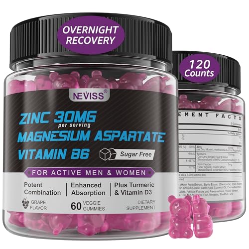 zinc and magnesium recovery gummies