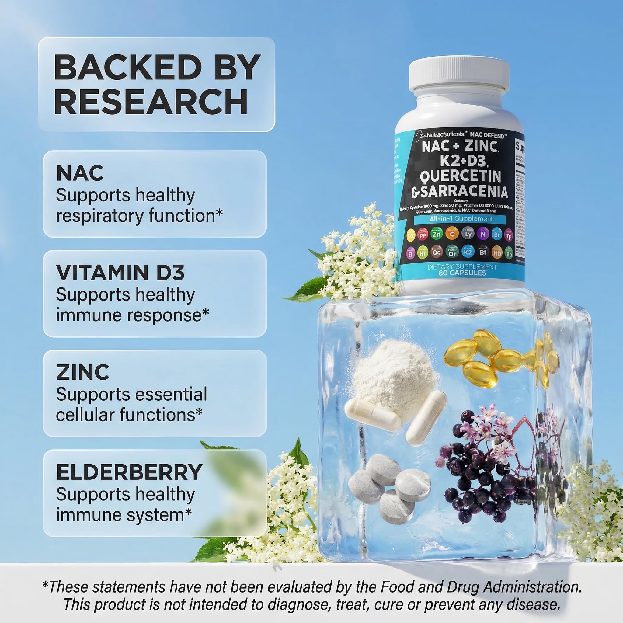 Zinc and Quercetin for health