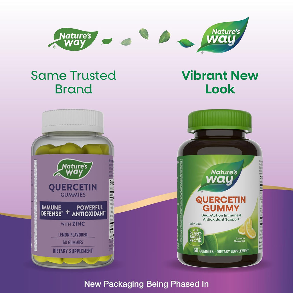 Zinc and quercetin gummies for wellness