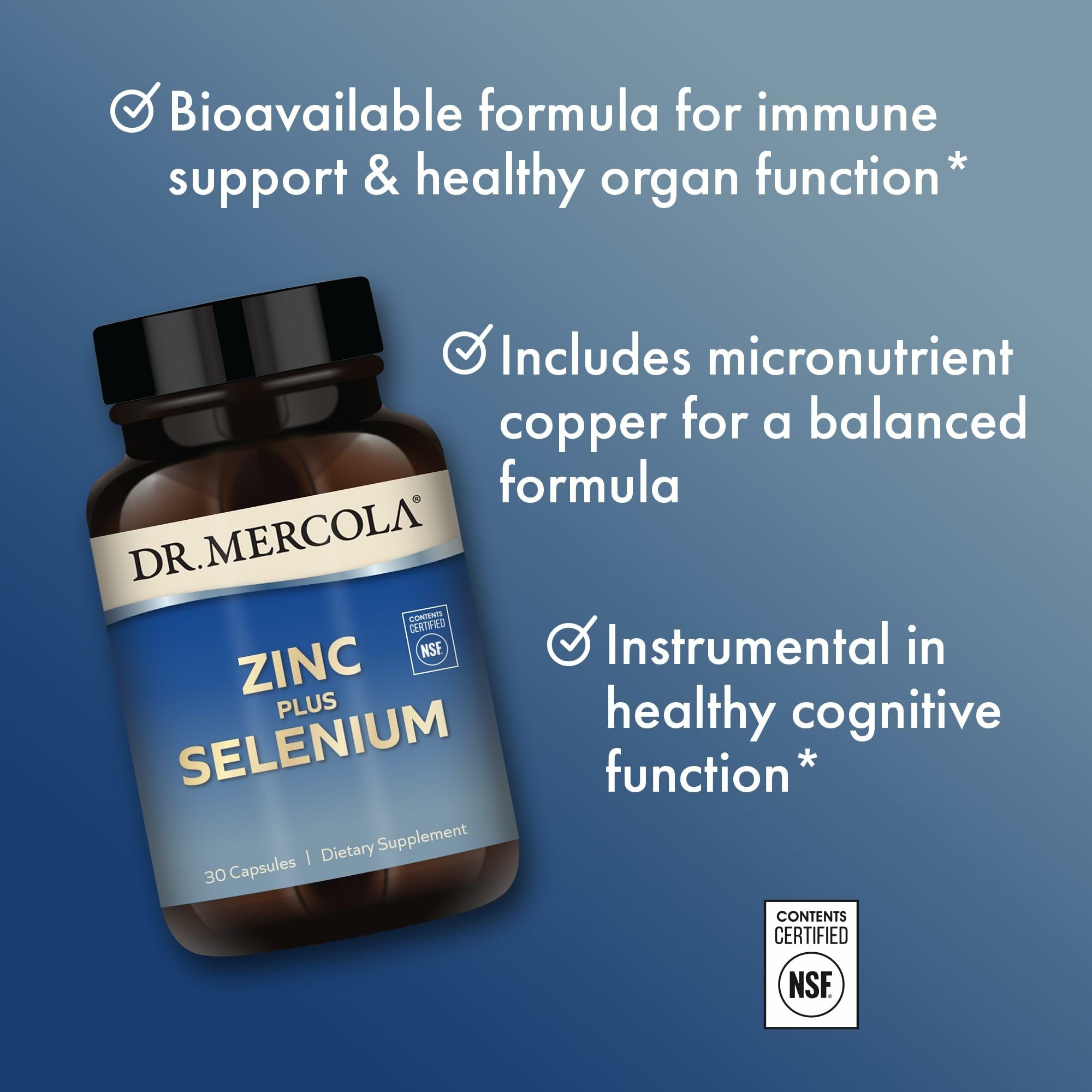 Zinc and selenium for immune boost